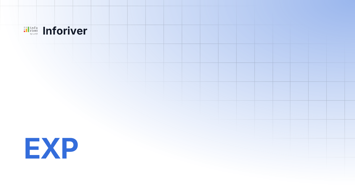 EXP | EDITable | Inforiver