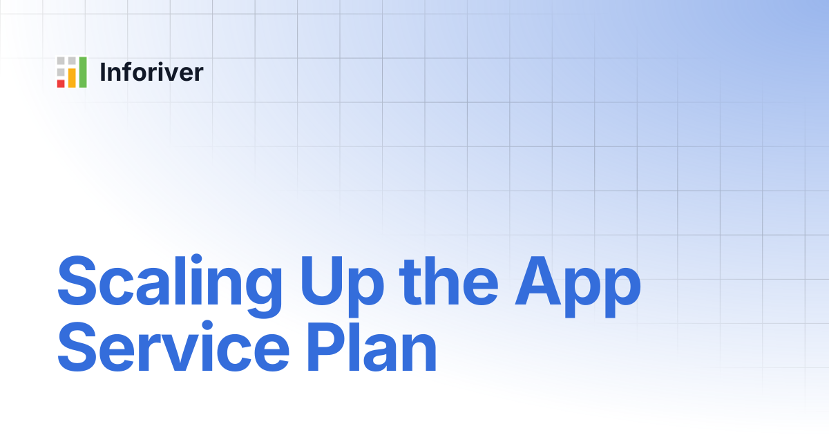 Scaling Up the App Service Plan | On-Prem Writeback Matrix Deployment ...