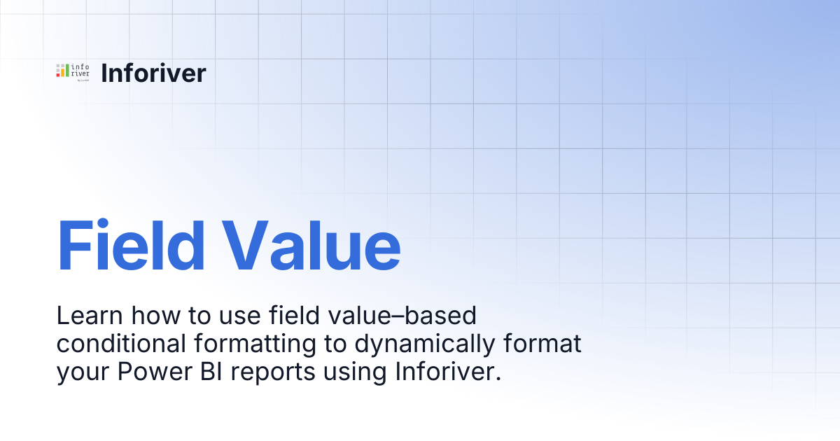 Field Value | Premium Table | Inforiver
