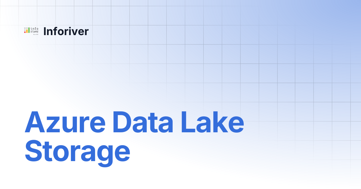 Azure Data Lake Storage | Inforiver