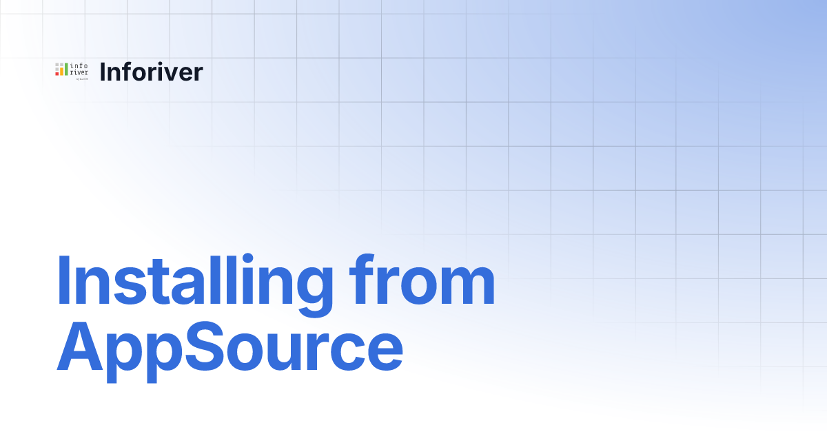 Installing from AppSource | Premium Table | Inforiver