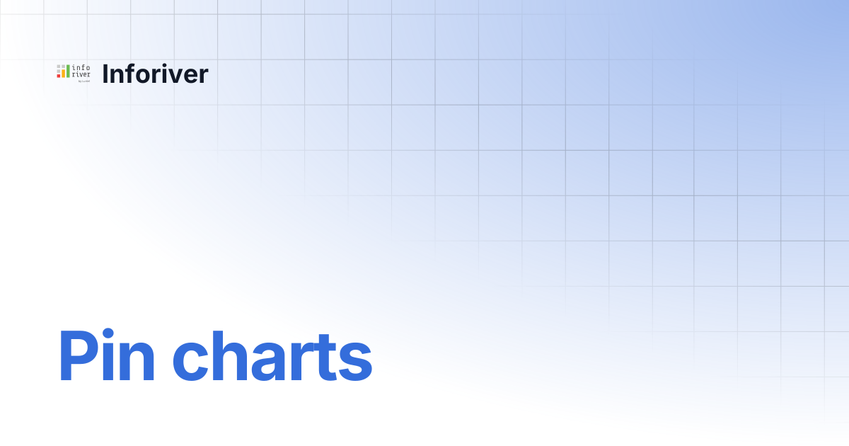 Pin charts | Premium Table | Inforiver