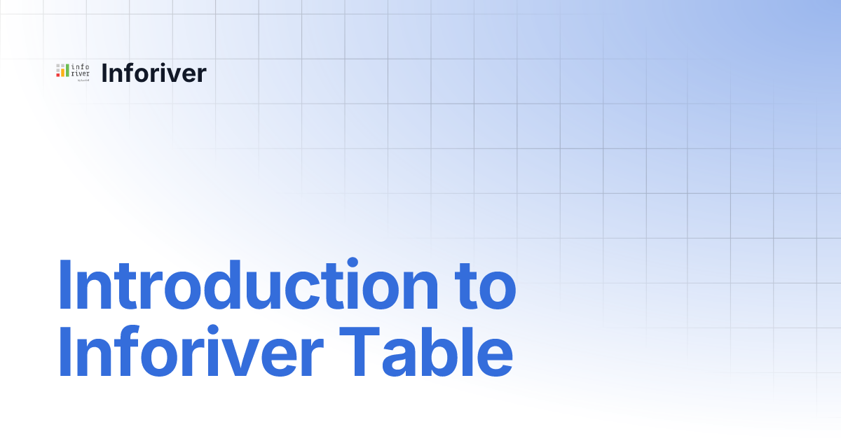 Introduction to Inforiver Table | Premium Table | Inforiver