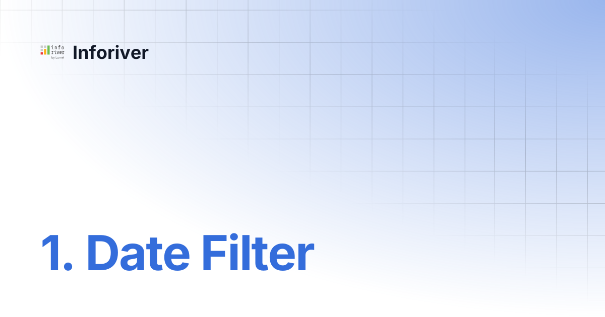 1. Date Filter | Super Filter | Inforiver