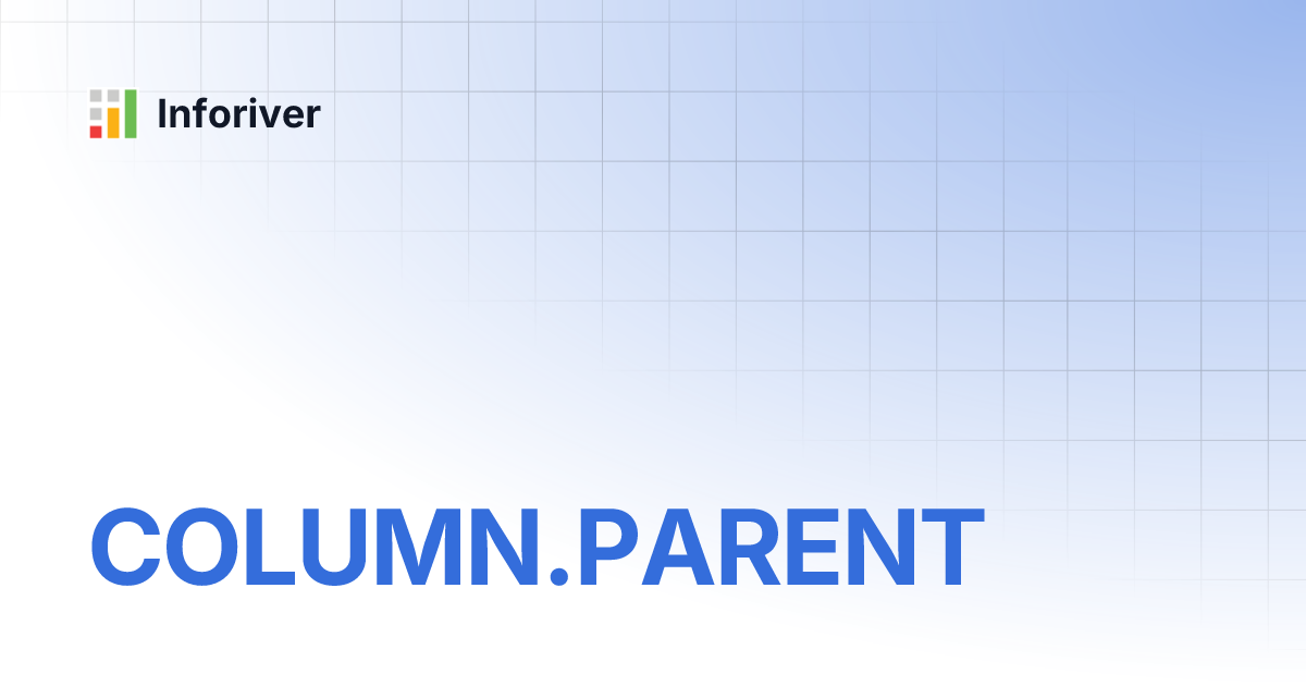 COLUMN.PARENT | Inforiver