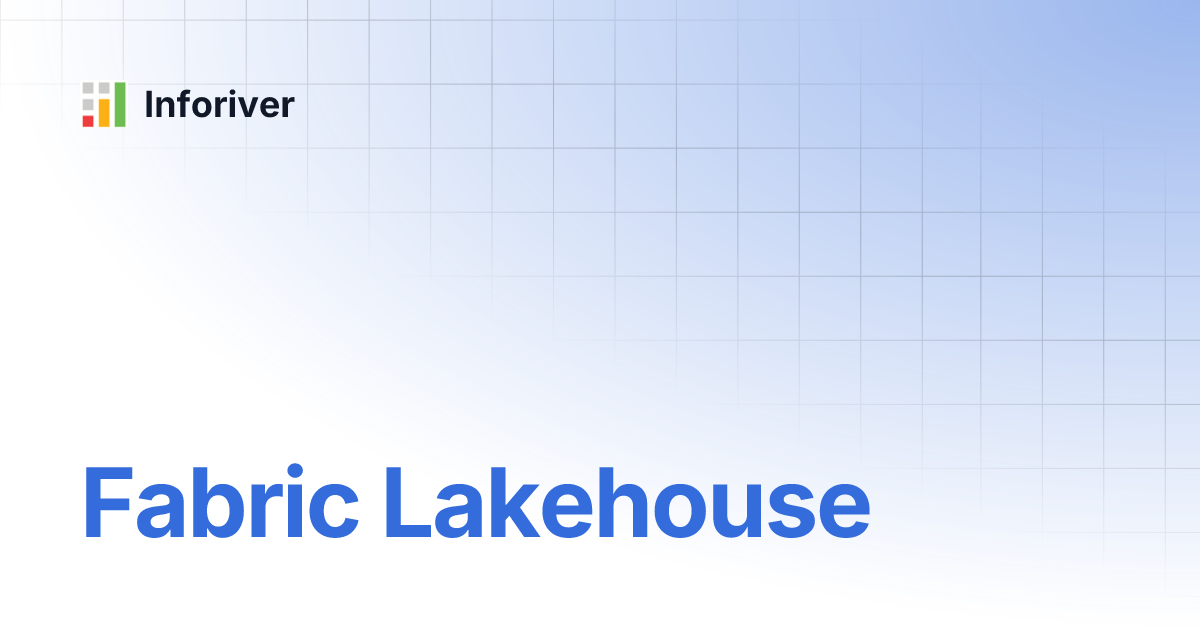 Fabric Lakehouse | Inforiver